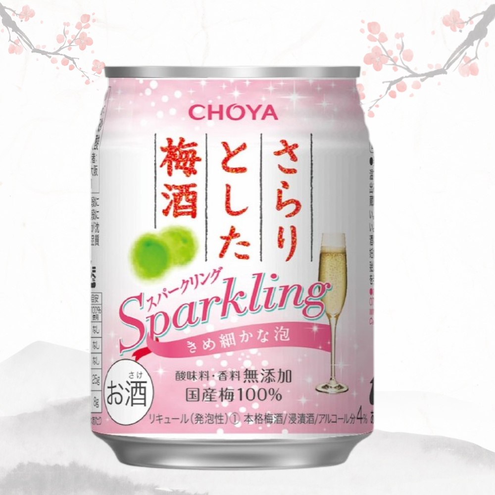 초야 사라리토시타 우메슈 10도 250ml x 24캔 무료배송 – 가볍고 부드러운 매실 향의 데일리 우메주 – sakemong