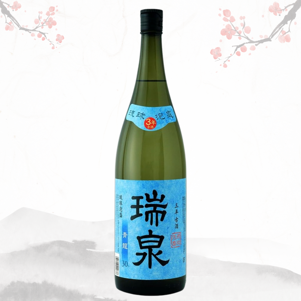 즈이센 세이류 (조이센 청룡) 오키나와 전통 푸른 용의 향기 30도 - 아와모리 소주 1.8L 무료배송 – sakemong