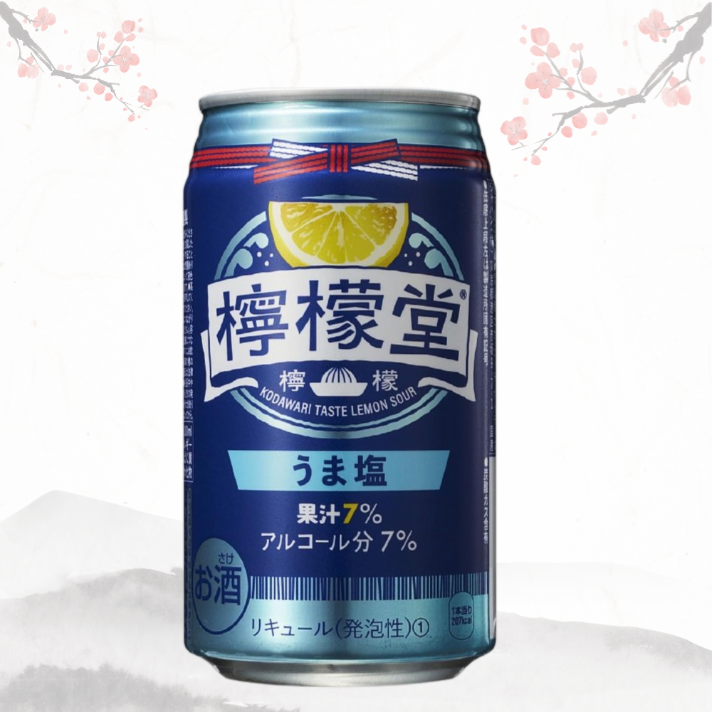 레몬도 쌉쌀레몬 7 % (소금레몬맛) 350 mlx24캔 무료배송 – 짭짤한 드라이 레몬사와 – sakemong