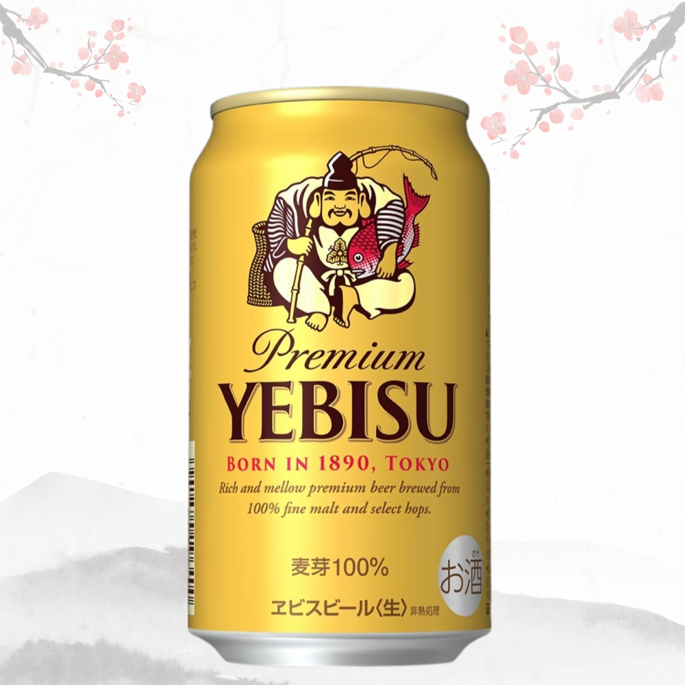 삿포로 에비스 프리미엄 맥주 350ml × 24캔 무료배송 – 130년 전통의 깊은 맛, 일본 프리미엄 맥주의 상징 – sakemong