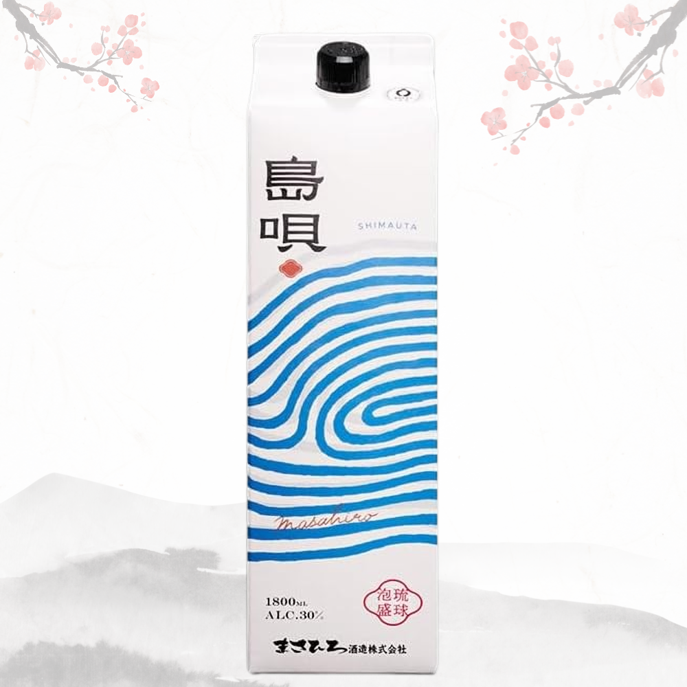 시마우타 아와모리 부드럽고 향긋한 오키나와 전통주 30도 팩 1.8L 무료배송 – sakemong